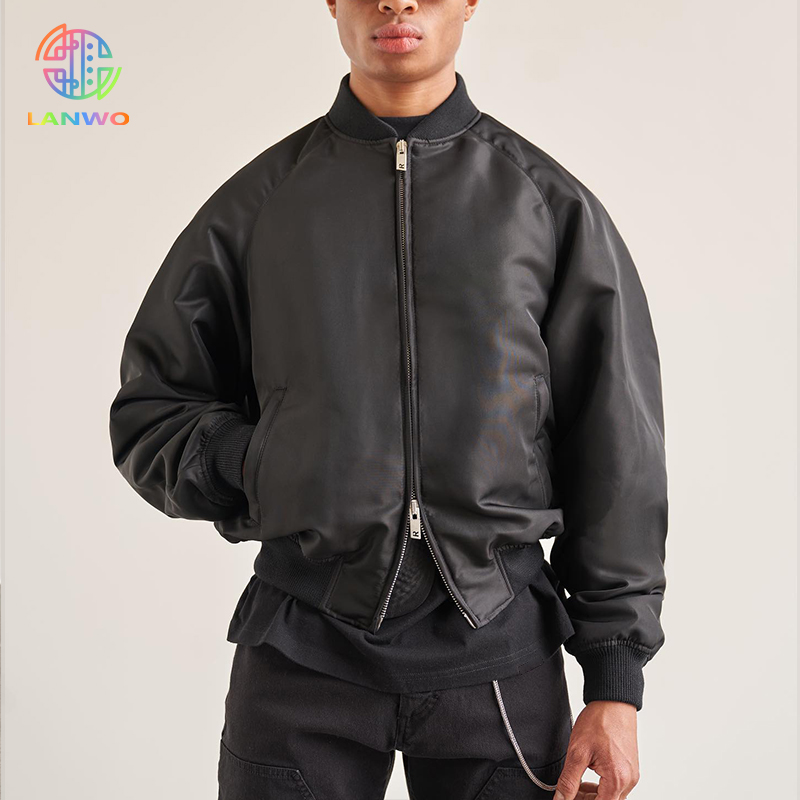 Vintage jacket offset logo baseball jacket cotton jacket letters casual ...